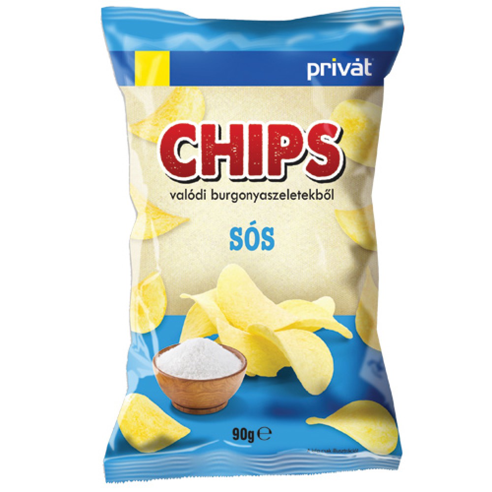 Privát Chips 90G Sós | Frankó Diszkont